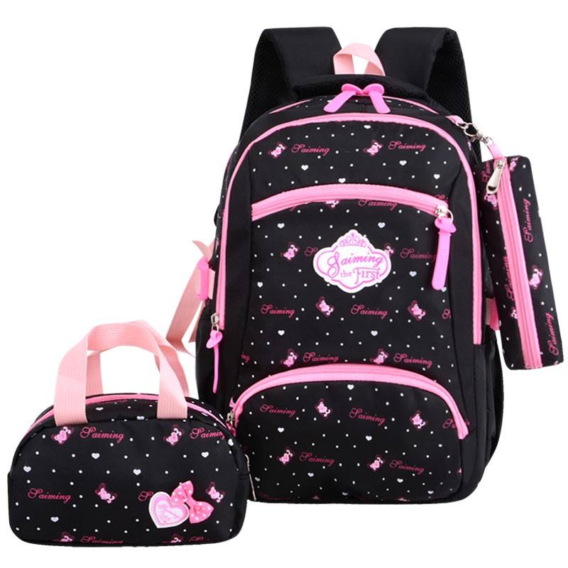 Kids School Bags Set With Lunch