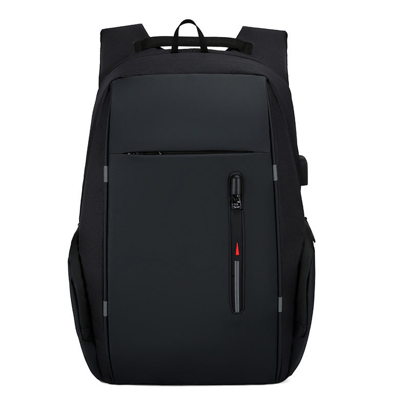 Leather Usb Smart Charging Laptop Backpack