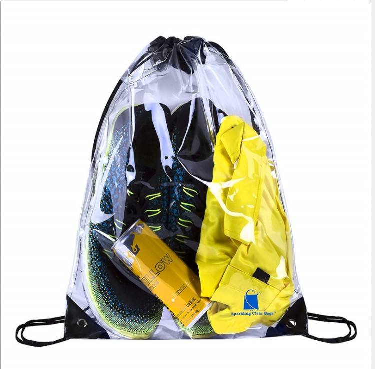 Pvc Transparent Clear Plastic Backpack